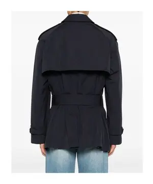 Burberry Button Belted Coat