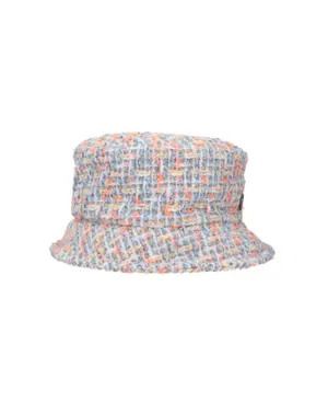 MAISON MICHEL Axel Tweed Bucket Hat