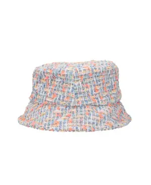 MAISON MICHEL Axel Tweed Bucket Hat