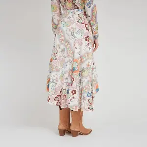 Etro Paisley Printed Midi Skirt