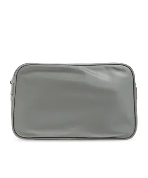 Tory Burch Virginia Zipped Shoulder Bag With Detachable Pouch - Gray