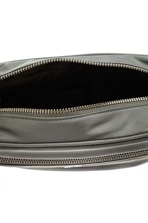 Tory Burch Virginia Zipped Shoulder Bag With Detachable Pouch - Gray
