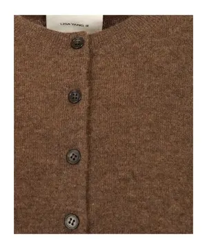 LISA YANG Karia Crew Neck Cardigan