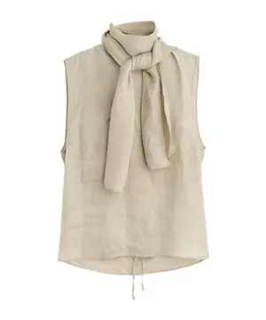 Our Legacy Virtuous Draped Sleeveless Top - Ash