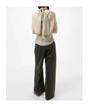 Our Legacy Virtuous Draped Sleeveless Top - Ash