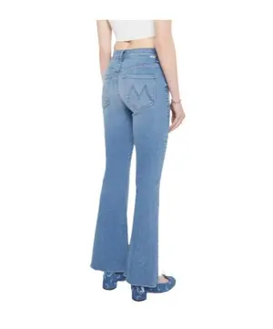 MOTHER The Weekender Fray Bootcut Jeans