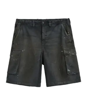 Our Legacy Cargo Knee-length Shorts - Black