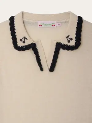 Bonpoint Short-sleeved Polo Jumper