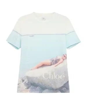 Chloé Graphic Print T-shirt - No