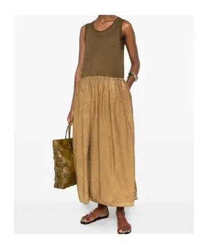 UMA WANG Sleeveless Round Neck Dress