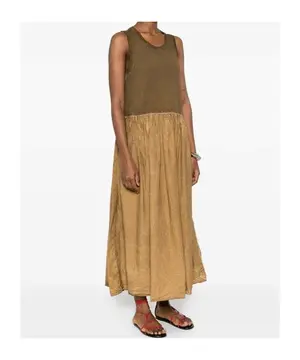 UMA WANG Sleeveless Round Neck Dress
