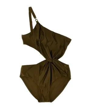 Zimmermann Wylie One-shoulder One-piece Swimsuit