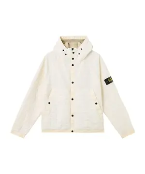 Stone Island Quilted Hooded Jacket