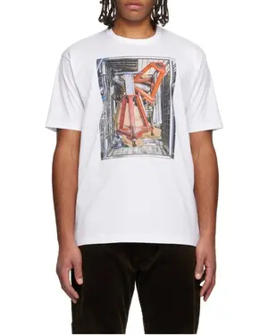 Junya Watanabe Photographic-printed Crewneck T-shirt - Multicolor