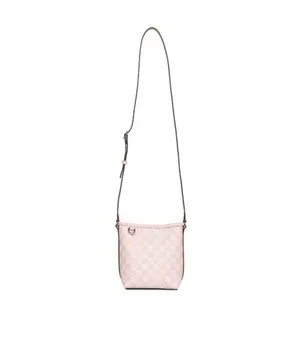 Gucci Gg Emblem Bucket Bag - Pink