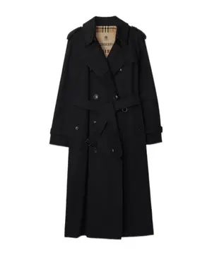 Burberry Double Breasted Belted Trench Coat