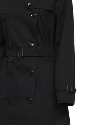 Burberry Double Breasted Belted Trench Coat