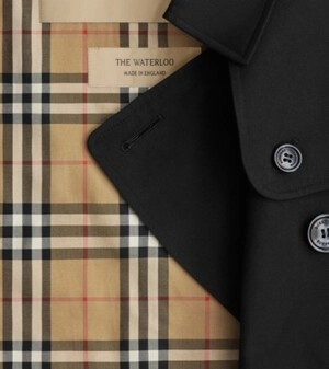 Burberry Double Breasted Belted Trench Coat