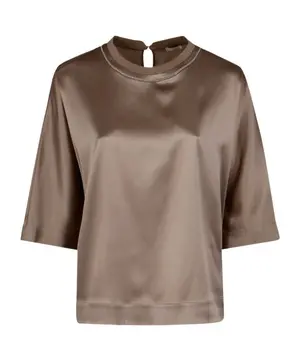 Peserico Beaded Collar Shirt