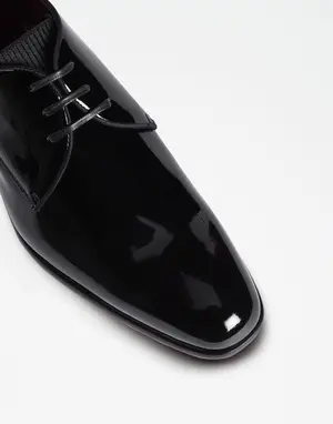Dolce & Gabbana Patent Leather Lace-up Oxfords