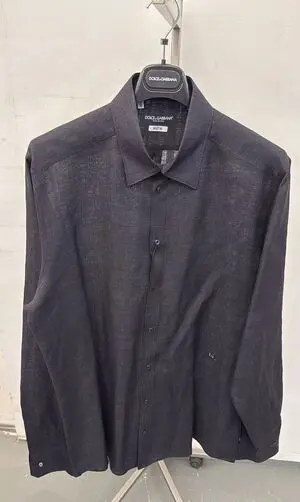 Dolce & Gabbana Logo Detail Long Sleeve Shirt