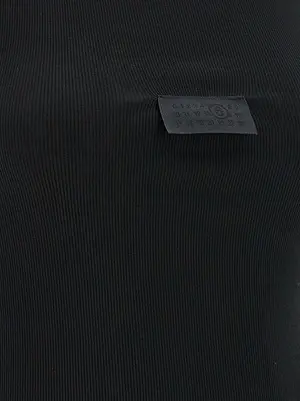 MAISON MARGIELA Sleeveless Tank Top With Numeric Signature Patch