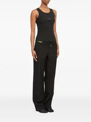 MAISON MARGIELA Sleeveless Tank Top With Numeric Signature Patch