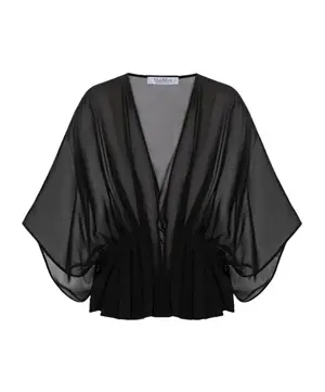 Max Mara V-neck Kimono Coat