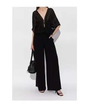Max Mara V-neck Kimono Coat
