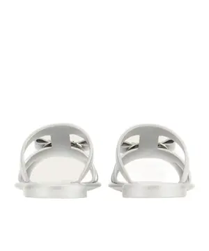 FERRAGAMO Vara Plate Strappy Slides