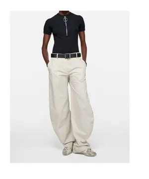 Acne Studios Zip Short-sleeve Top