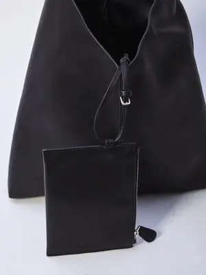 THE ROW Single-handle Handbag - Black