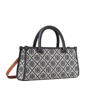 Tory Burch T Monogram East-west Tote Bag - Navy