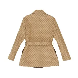 Gucci Monogram Belted Jacket
