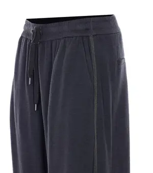Brunello Cucinelli Drawstring Straight-leg Trousers