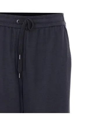 Brunello Cucinelli Drawstring Straight-leg Trousers