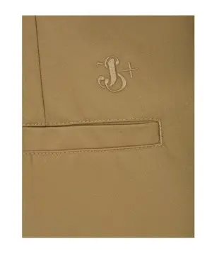 JIL SANDER Cotton Tapered Trousers - Brown