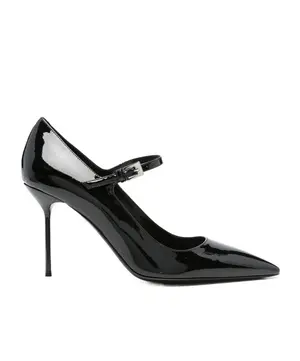 Paris Texas 90mm Leather Heeled Pumps