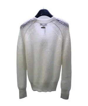 Burberry Round Neck Long Sleeve Knitted Pullover
