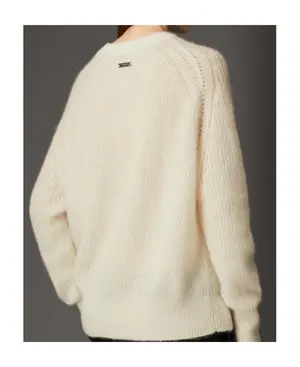Burberry Round Neck Long Sleeve Knitted Pullover