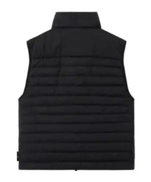 Stone Island Padded High Neck Gilet - Black