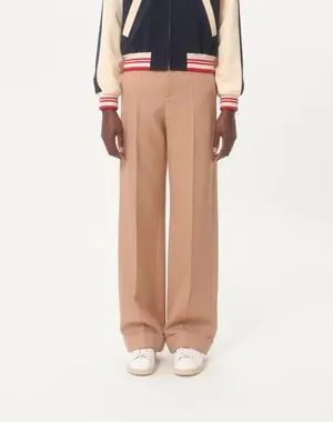 Valentino Garavani Tailored Trousers With Turn-up Hem