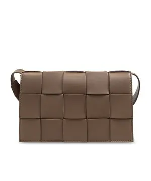 Bottega Veneta Flip Shoulder Bag - Brown