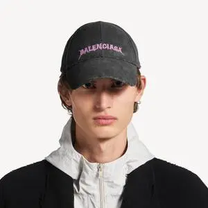 Balenciaga Embroidered Logo Baseball Cap