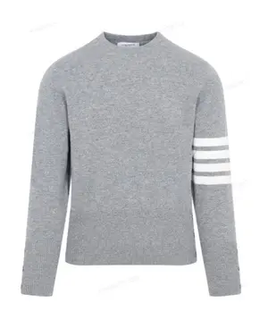 Thom Browne 4-bar Cashmere Crewneck Jumper