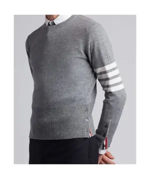 Thom Browne 4-bar Cashmere Crewneck Jumper