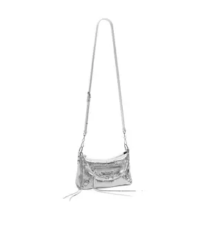 Balenciaga Le City Mini Shoulder Bag - Silver