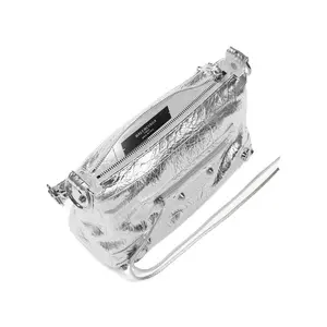Balenciaga Le City Mini Shoulder Bag - Silver
