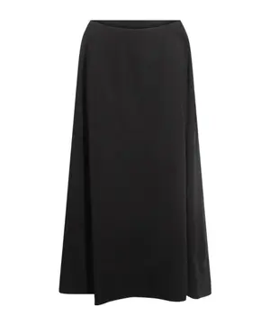 Balenciaga Flared Midi Skirt - Black