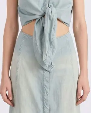 DIESEL® De-susy-s Tie-waist Midi Dress